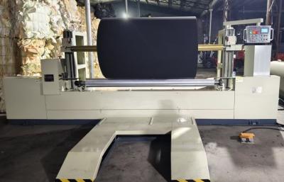 China High Density Rebonded Foam Peeler Machine PLC Controlled 0-25m/Min for sale