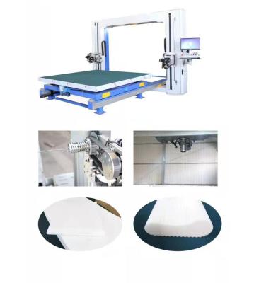 China Foam Cutter Cnc Machine With Auto Working Table Turning Single Blade for sale