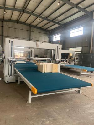 China High Precision Horizontal CNC Foam Cutting Machine 0-100m/Min Cutting Speed for sale