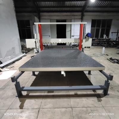 China Horizontal Latex Foam Cutting Machine With 2150mm Width High Accuracy for sale