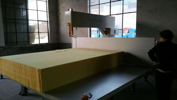 Quality PLC Control Automatic Foam Cutting Machine Vertical Foam Cutter Machine for sale
