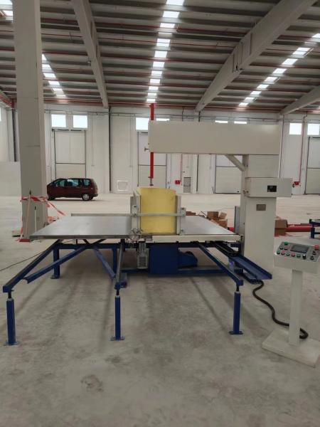 Quality PLC Control Automatic Foam Cutting Machine Vertical Foam Cutter Machine for sale
