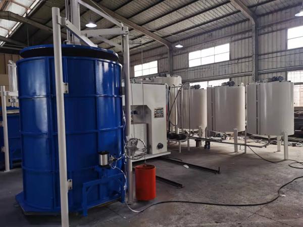 Quality Diameter 1.6m Batch Foam Machine For Making Round Foam Block High Speed for sale