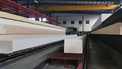 China Precise Horizontal Long Foam Sheet Cutting Machine With 50m Length for sale