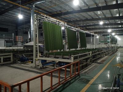 China 80m Length Latex Mattress Production Line With 0.6m/Min Conveyor Speed for sale