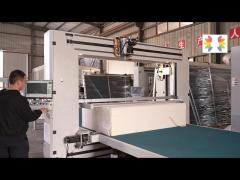 automated cnc foam cutting machine hmi interface easy to maintain