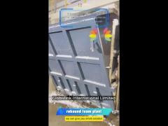 automated industrial rebonding foam machine 3 blocks/h high productivity
