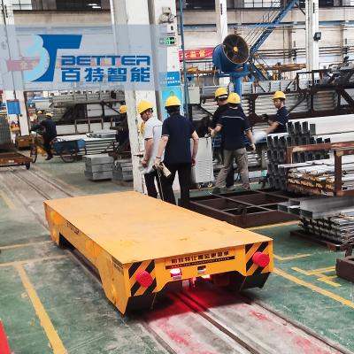 China Low Voltage Rail Transfer Cart 1-300 Ton Battery Power For Automated Production Lines for sale