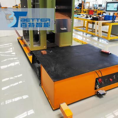 China Battery Operated Electric Motor Drive Ladle Rail Transfer Cart for sale