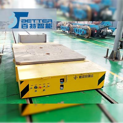 China Battery Operated Rail Transfer Cart for Industrial Material Transportation Solutions for sale