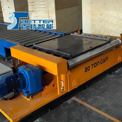 China Low Voltage Rail Transfer Cart 1-300 Ton Battery Power For Automated Production Lines for sale