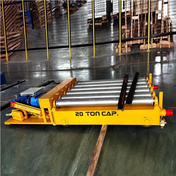 Quality Customized 25 Ton Electric Rail Transfer Cart for Steel Mill Material Transportation for sale
