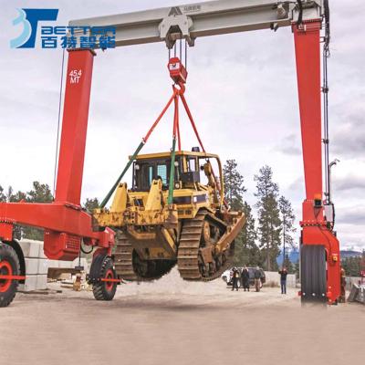 China Electric Straddle Carrier For Emission Free Material Transfer In Workshop Dock Environments for sale