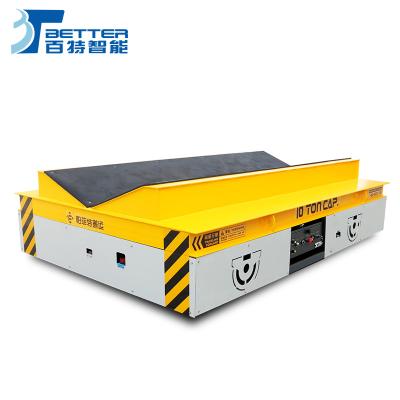 China 140ton Workshop Explosion-Proof Electric Handling Trailer Transfer Cart for sale