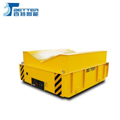 China V Shaped Frame AGV Transfer Cart For Transport Materials Coil for sale