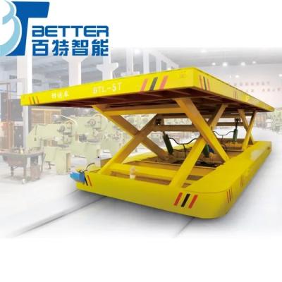 China Battery Offer Power Rail Transfer Cart with Anti-Explosion Function for Factory for sale