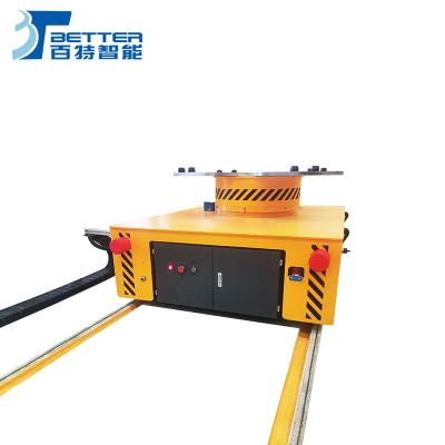 China 55ton Material Handling Transport Transfer Bogie on Curved Rails for sale