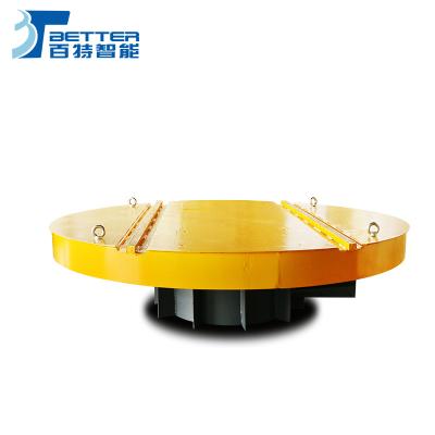 China Motorized Turntable Transfer Cart on Crossed Rails Handling for sale