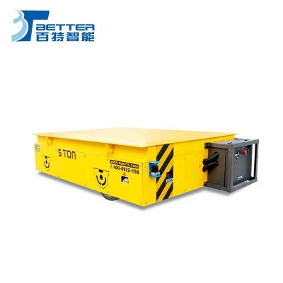 China 230ton Assembly Line Use Motorized Rail Transfer Cart for sale