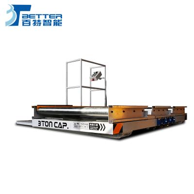 China 230ton Assembly Line Use Motorized Rail Transfer Cart for sale