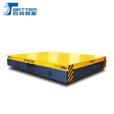 China 280ton Metal Plants Using Heavy Duty Cargo Transfer Cart Motorized Dolly for sale