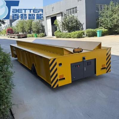 China OEM Battery Transfer Cart Remote Control Trackless Electric Vehicle for Dies for sale