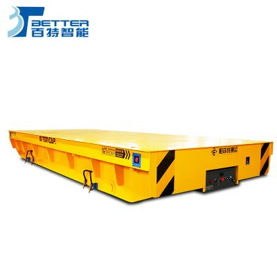 China 210ton Steel Factory Using Automated Transfer Tool Motorized Transfer Cart for sale