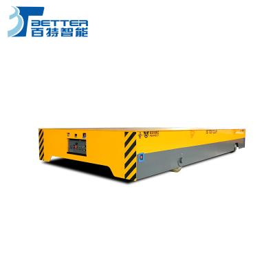 China 210ton Steel Factory Using Automated Transfer Tool Motorized Transfer Cart for sale