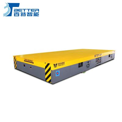 China 210ton Steel Factory Using Automated Transfer Tool Motorized Transfer Cart for sale