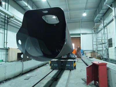 China Battery Offer Power Rail Transfer Cart with Anti-Explosion Function for Factory for sale