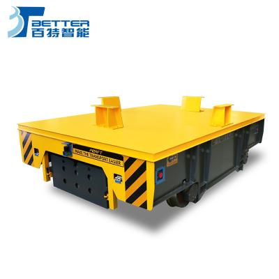 China 220ton Aluminum Industry Using Automatic Rail Guided Tool Cart with Dumping Function for sale