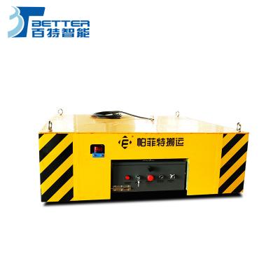 China 270ton Free Turning Steel Coil Handling Transfer Cart with Lifting Function for sale