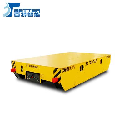 China 5 Ton Electric Flat Cart Trackless Electric Flat Car Workshop Transfer Trolley for sale