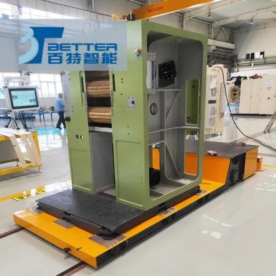 China 70ton High Efficiency Heavy Cargo Rail Transport Cart with Safety Device for sale