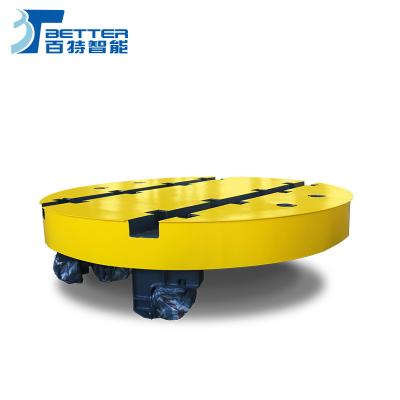 China Turntable Rail Transfer Trolley Running On Insulated Railway for sale