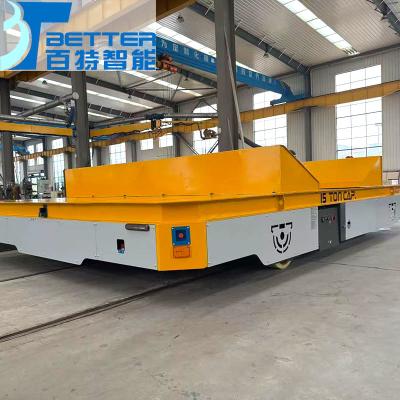 China 410 Ton Motorized Railroad Truck Electric Transport Trolley Transfer Vehicle for sale
