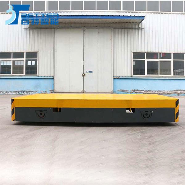 Quality 60T Capacity Electric Transfer Cart Lithium Battery Powered for sale