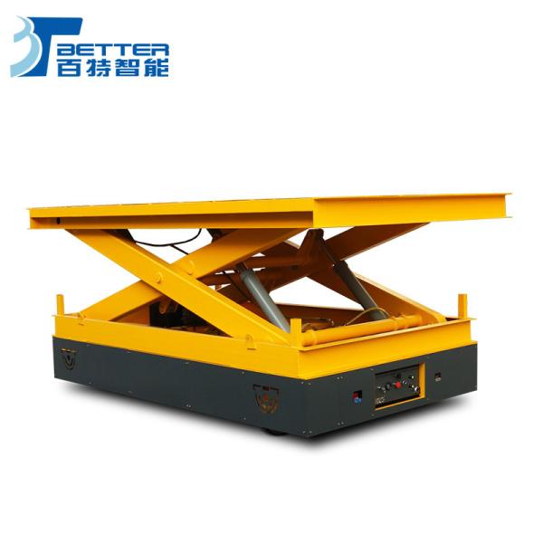 Quality 20t Aluminum Coil Transfer Cart With Lifting Platform Anti Explosion for sale