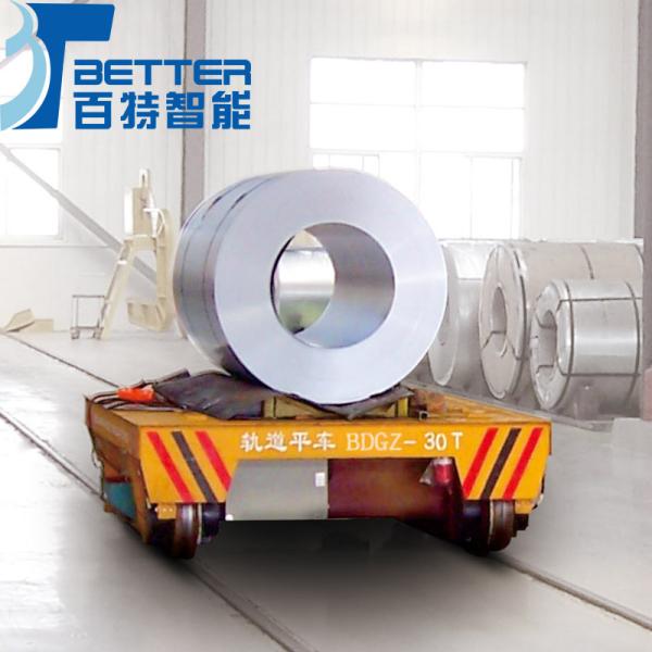 Quality Rail Guided Coil Transfer Car For Workshop Heavy Materials Transport for sale