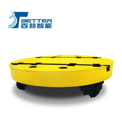 China Carrying Large Equipment Custom Remote Control Rail Turntable and Electric Transfer Cart for sale