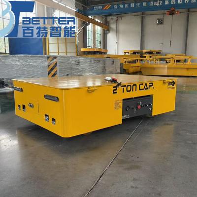 China 20t Best Price Battery Power Trackless Electric Transfer Cart for Material Transportation for sale