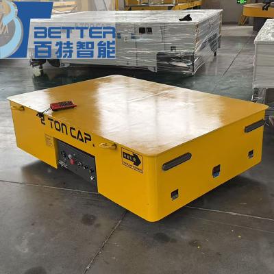 China 130ton Hot Selling Motorised Electric Transport Transfer Cart on Cement Floor for sale
