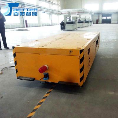 China 65t Material Handling Trackless Transfer Trolley Anti Explosion for sale