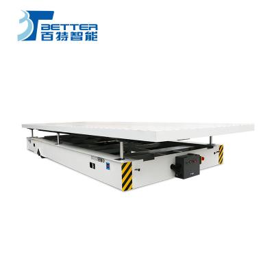 China Motorized Material Transfer Cart with Hydraulic Lift System for 100 Ton for sale