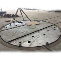 China Workshop Use Rail Transport Automatic Rotating Transfer Cart Turntable for sale