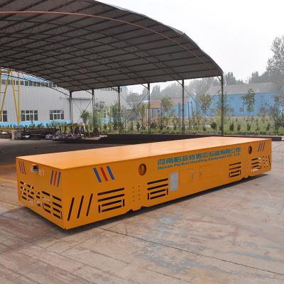 China 420ton Heavy Material Electric Transfer Cart Transporter Running on Rail for sale