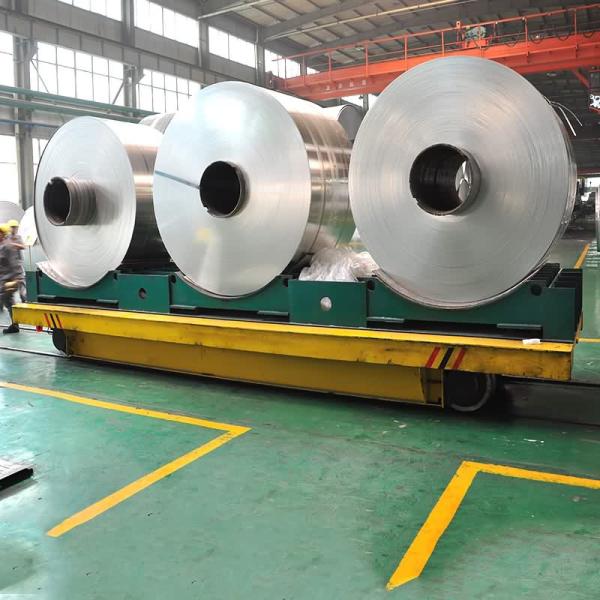 Quality 20t Aluminum Coil Transfer Cart with Lifting Platform for sale