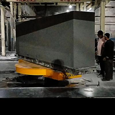 China 30 Tons Heavy Loads Flat Car Self-Propelled Transfer Cart for sale