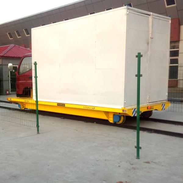 Quality Innovative Heavy-Duty Rail Transfer Cart for Heavy Material Movement in Industrial Environments for sale