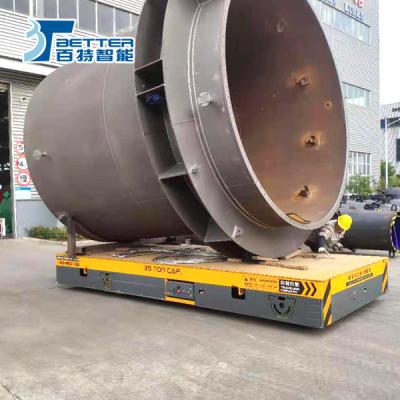 China Electric Drive and Multi-Mode Braking Trackless Transfer Cart for Steel Mill Material Transport for sale